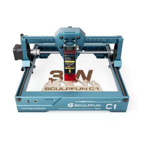 Sculpfun C1 Mini Laser Engraver 3W 0.04mm Ultra Fine Spot Compact 15*1 ...